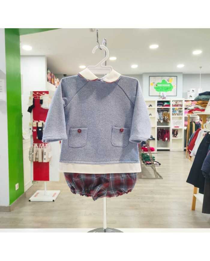 Conjunto pololo azul Azul